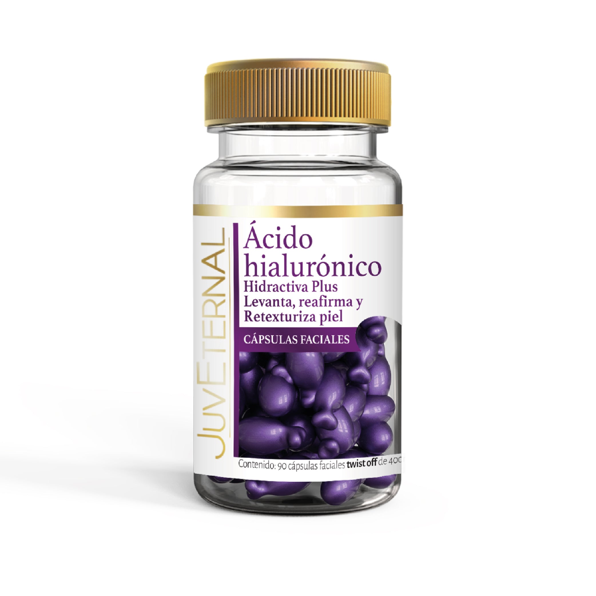 Cápsulas faciales de Ácido Hialurónico - JUVETERNAL