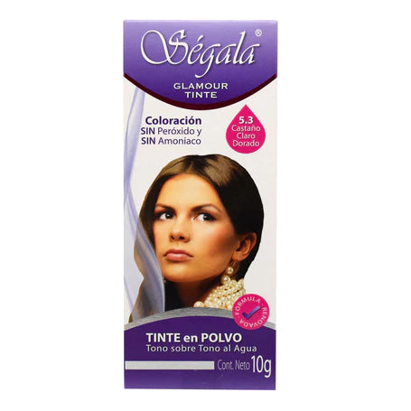 Tinte Glamour Castaño Claro Dorado - SÉGALA