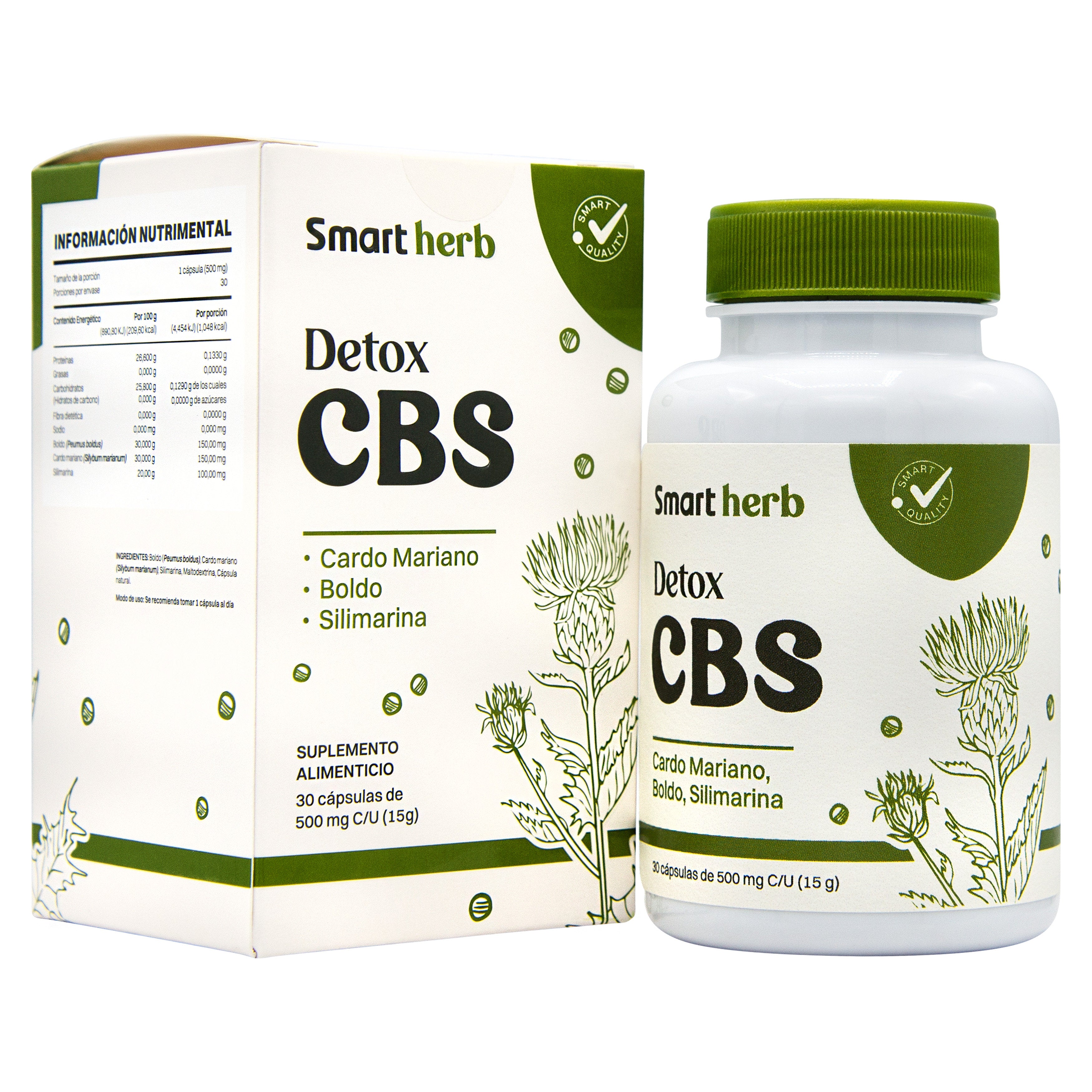 Détox CBS. 30 cápsulas - ANAHUAC